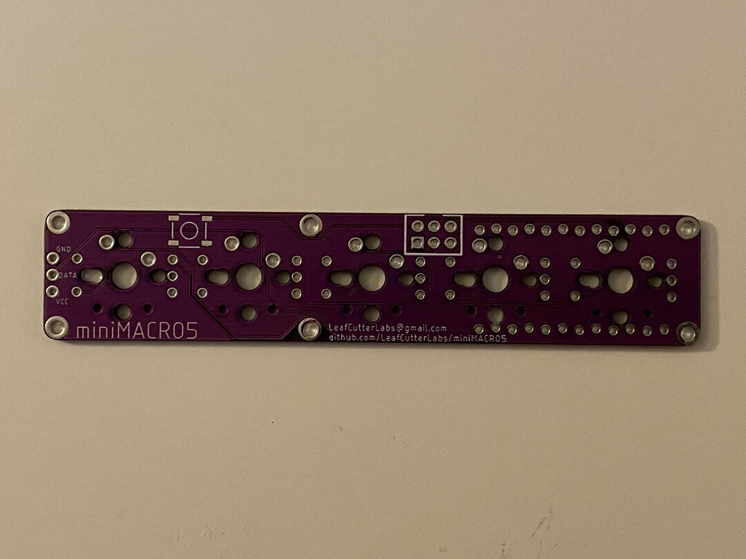 Minimacro5 Macropad PCB - Etsy