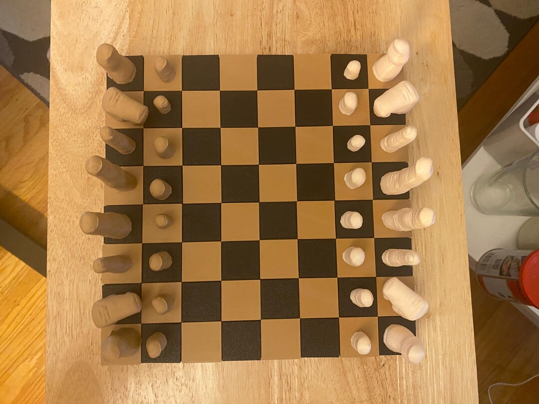 The Worst Chess Set - Etsy