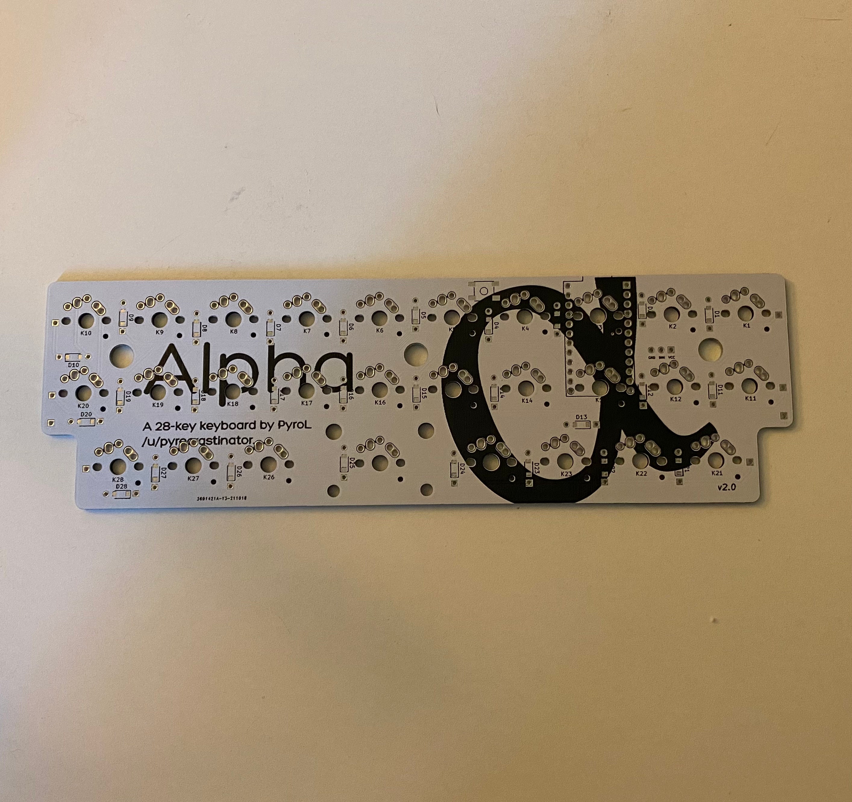 Alpha Keyboard PCB - Etsy