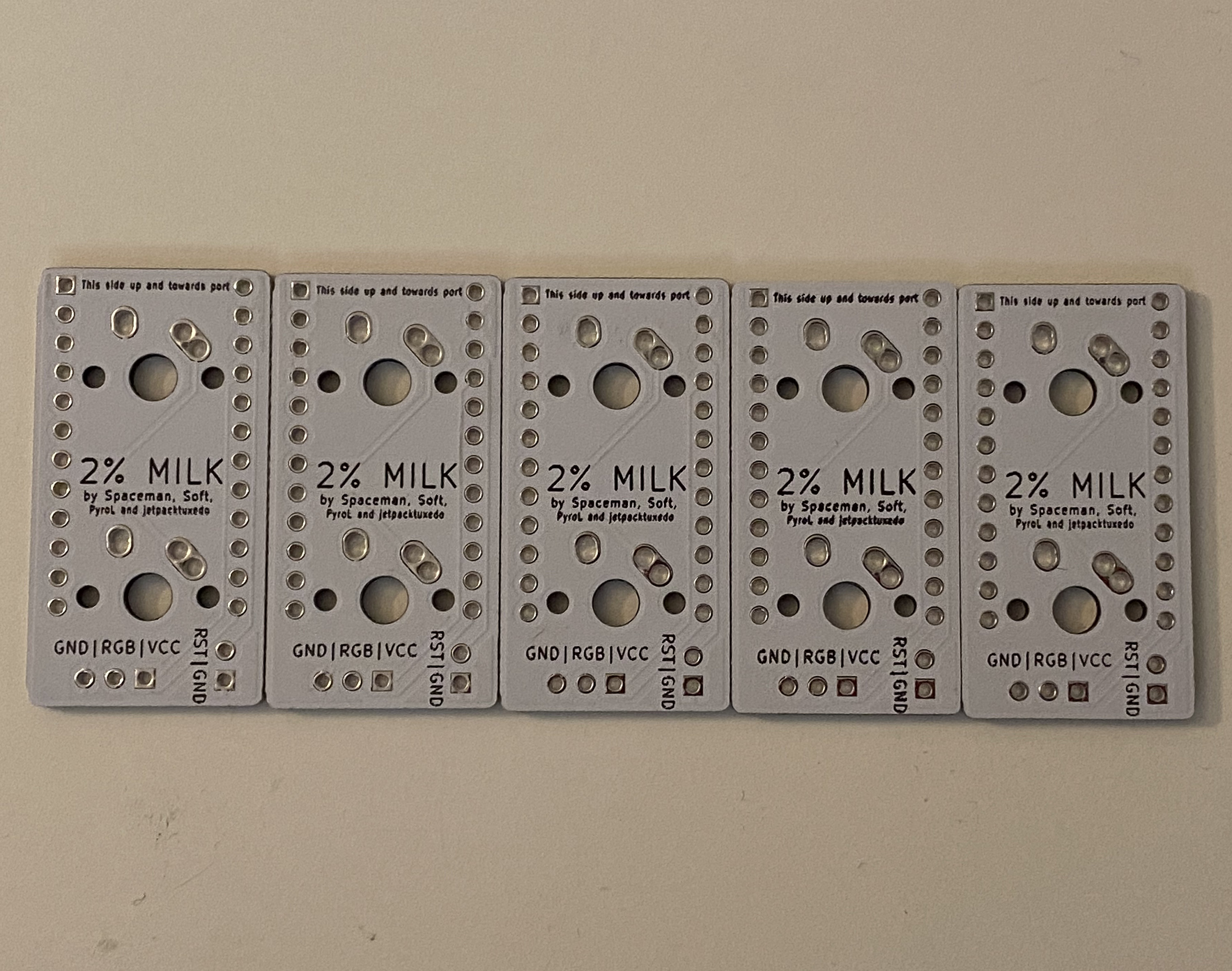 2% Milk Keyboard Pcb/case - Etsy