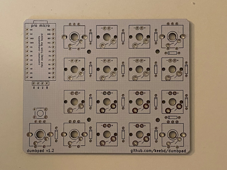 Dumbpad Macropad PCB OLED Version - Etsy