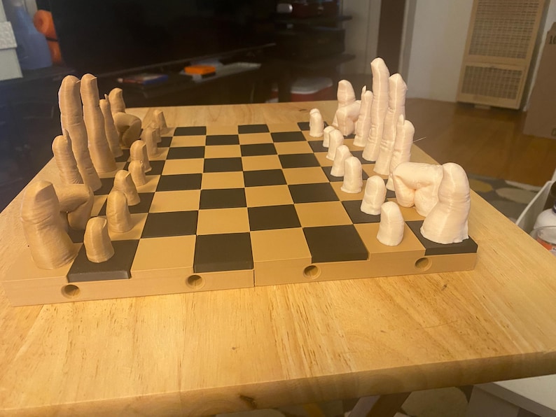 The Worst Chess Set - Etsy