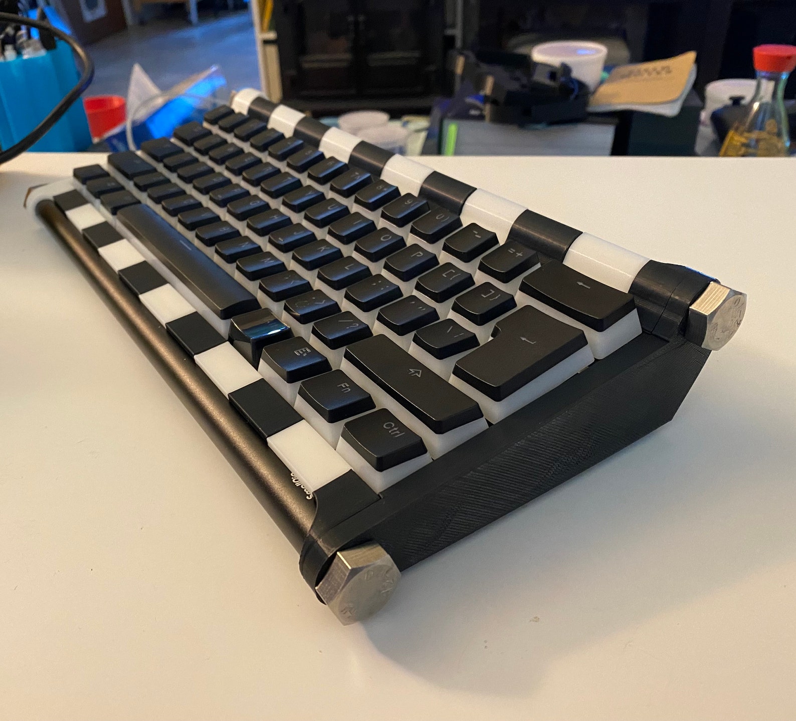 60% ISO Zebra Keyboard | Etsy