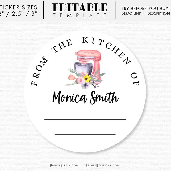 From the Kitchen Of - Etsy