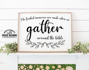 Around the Table Svg | Etsy