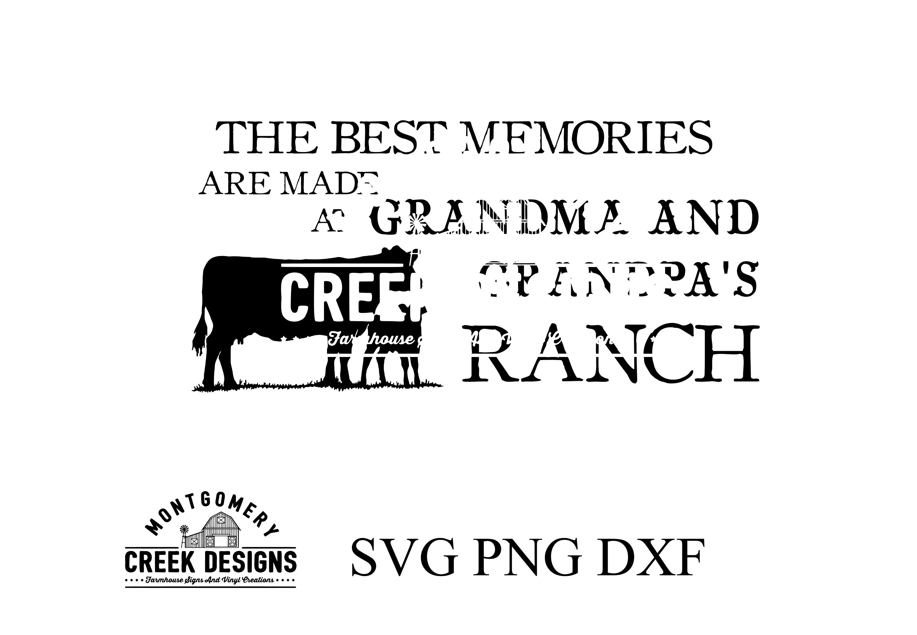 Farm SVG Grandparents Svg Cow Svg Cattle Svg Ranch Svg - Etsy