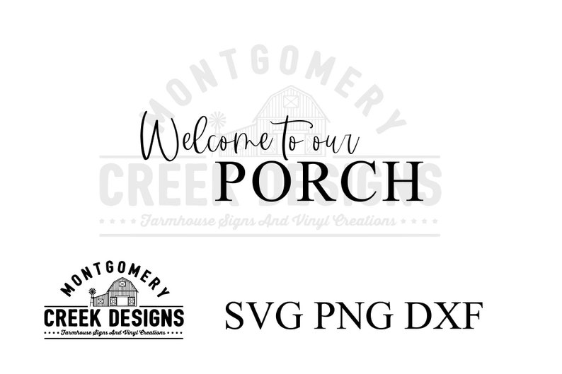 Welcome to Our Porch SVG Porch Sign SVG Summer Cut File - Etsy