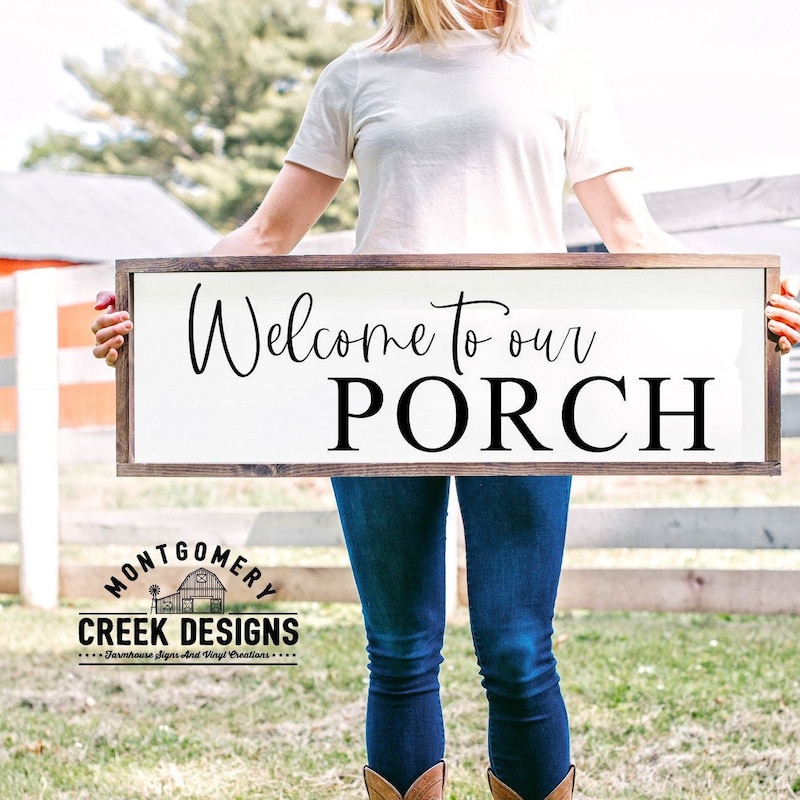 Welcome to Our Porch Svg - Etsy