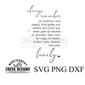 Always Remember SVG, Positivity Svg, Be Happy Svg, Happiness Svg ...