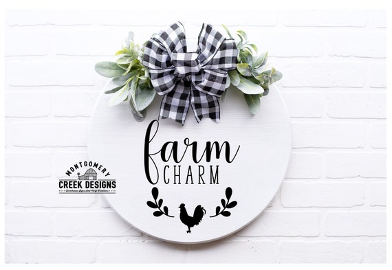 SVG Files Farm Charm Svg Farmhouse Svg Farmhouse Sign Svg - Etsy