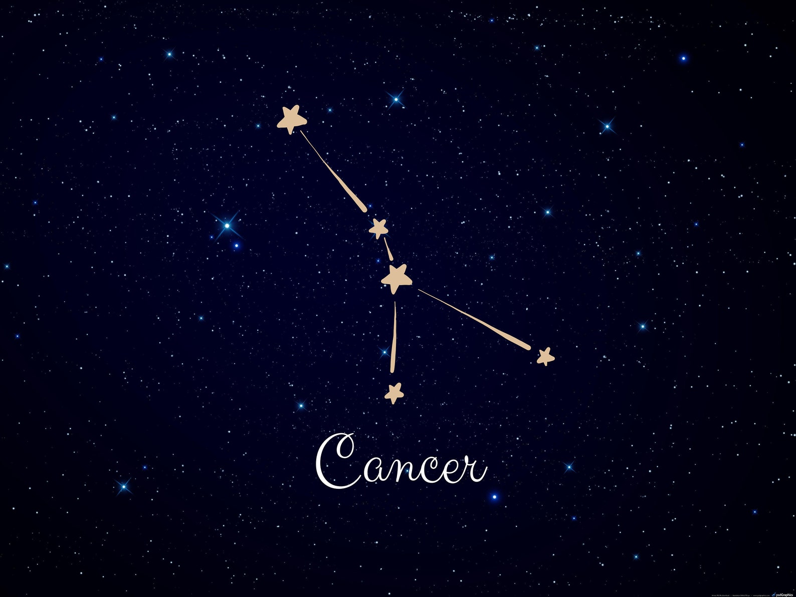Cancer Constellation Digital Download - Etsy