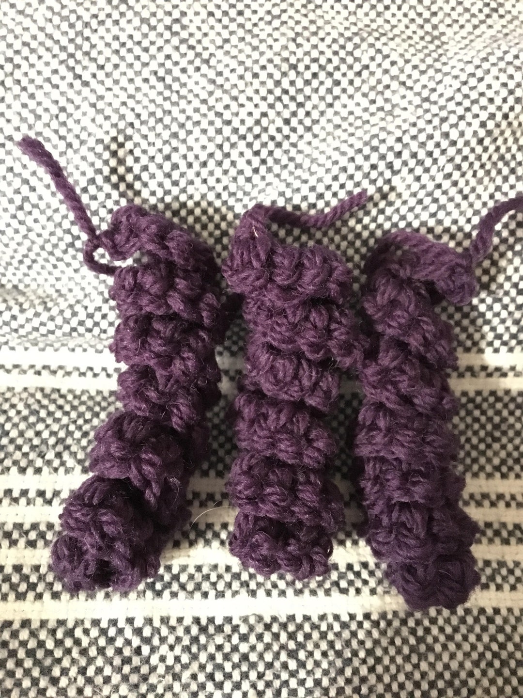 Squiggle Cat Toys (set of 3) - Purple - Etsy