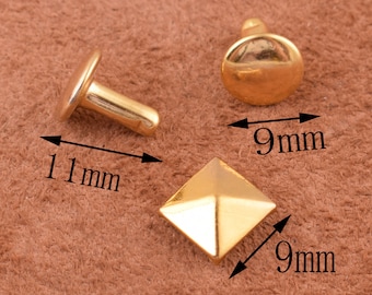 10mm Pyramid Head Studs Rivets Setter Tool - Etsy