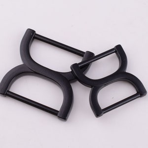 Double D Ring Buckle Connector Ring Bag Strap Ring Backpack Webbing ...