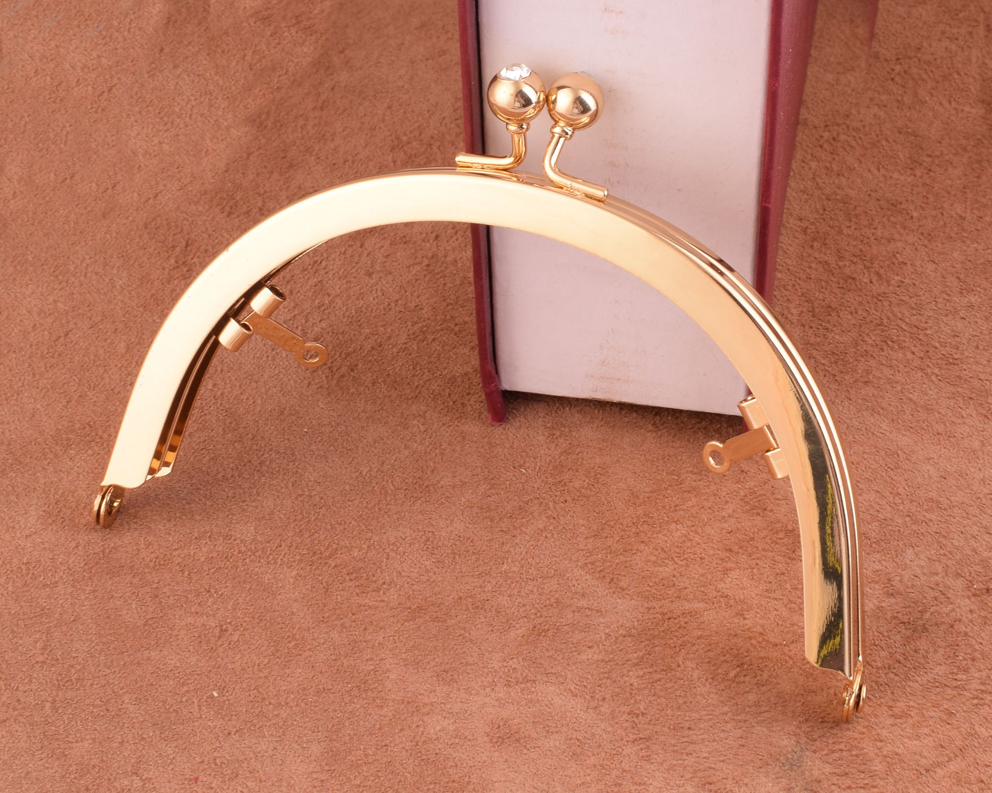 Sewing Metal Purse Frame Handle Purse Frame 14*9.5cm Lovely Metal Purse ...