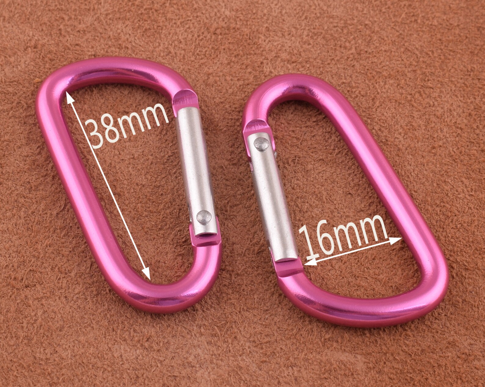 Pink Carabiner Camp Snap Hook 3816mm Carabiner Clip Carabiner - Etsy