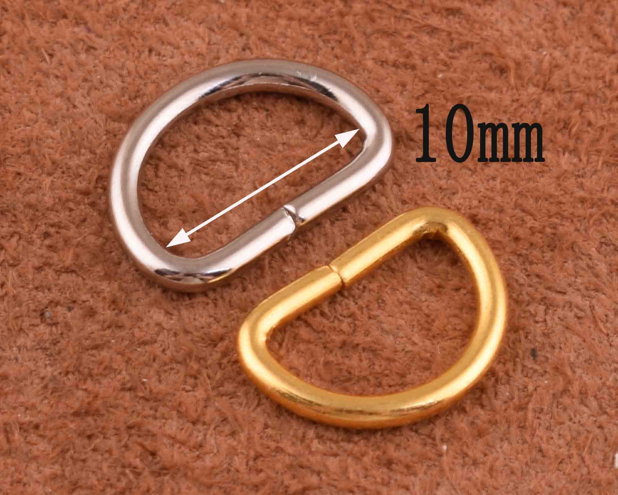50pcs D Ring Metal D Ring Inner Diameter 10mmsmall D Ring - Etsy