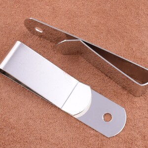 Money Clip Wallet Hardware Metal Money Clip Leather Wallet Clips ...