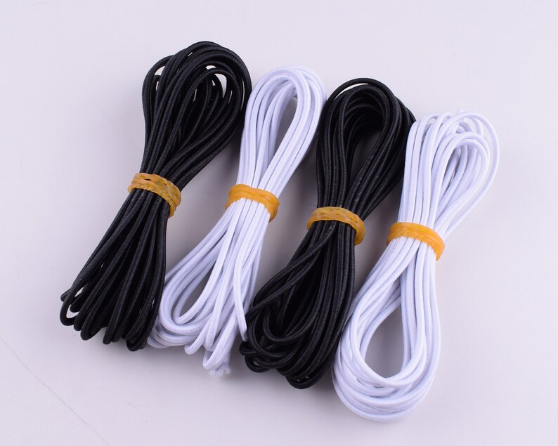 Round Elastic Trim Stretch Bungee Stringelastic Cord Nylon - Etsy