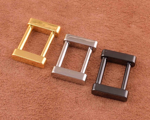 19mm Rectangular Ring Solid Square Ring Strap Buckle Strap - Etsy