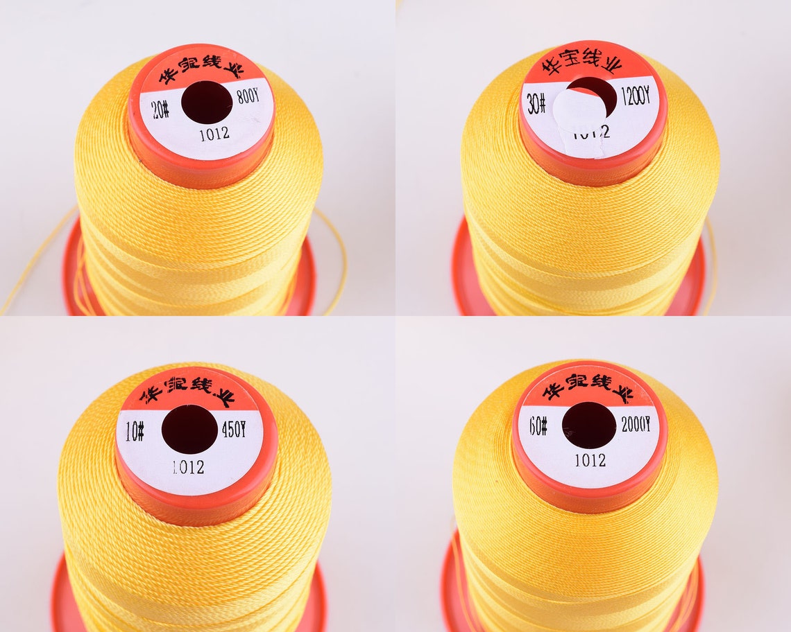 Bonded Nylon Sewing Thread Stretch Threadnylon Knotting - Etsy