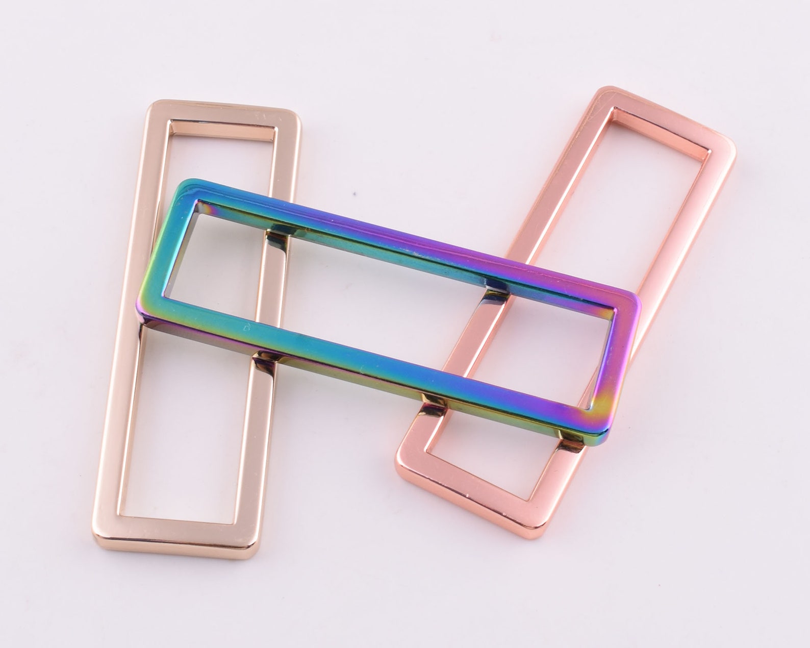 Metal Rectangle Buckle Ring for Bag Belt Loop Strap Heavy Duty ...