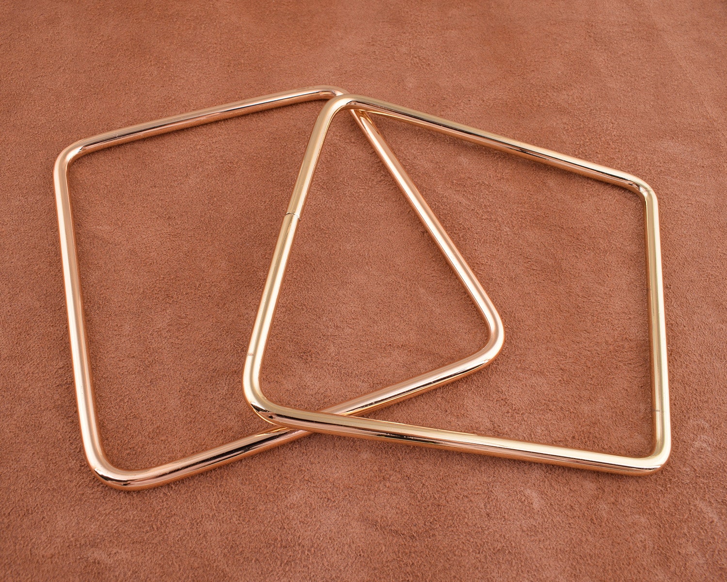 12.5*12.5*11cm Metal Bag Handle,large Gold Bag Handle, Top Width 11cm ...
