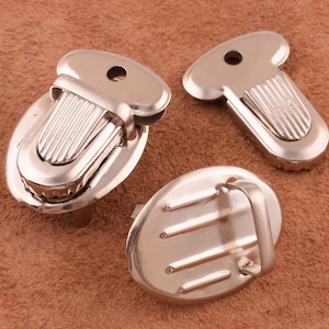 12 Sets Twist Lock,36*25mm Turn Snap Purse Lock,metal Bag Lock Metal ...