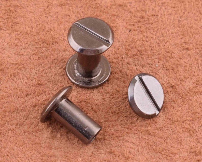 Gunmetal Rivets and Studs for Handbags/screwed Studs/ Button | Etsy