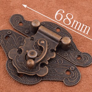 68mm Solid Metal Lock Toggle Snap Latch Catch, Zinc Alloy Hook Box Lock ...
