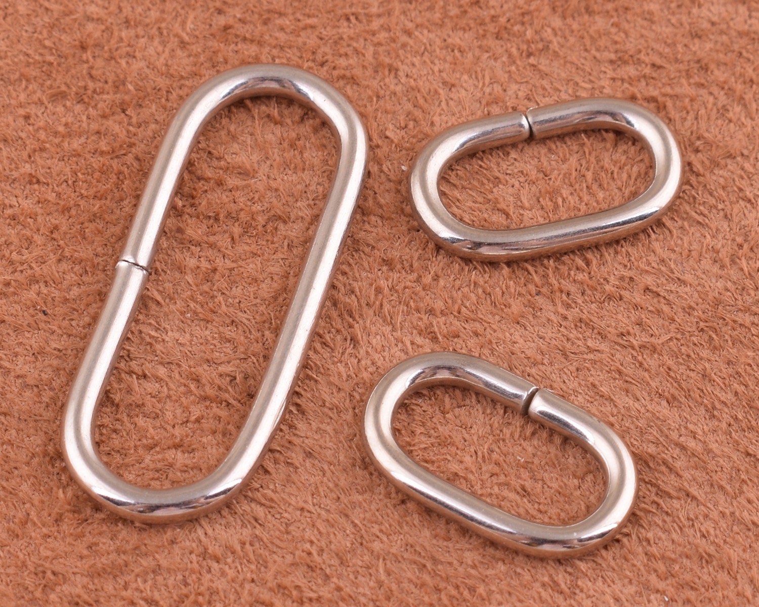 Oval rings oval buckle in silverset of 20 rings earring | Etsy