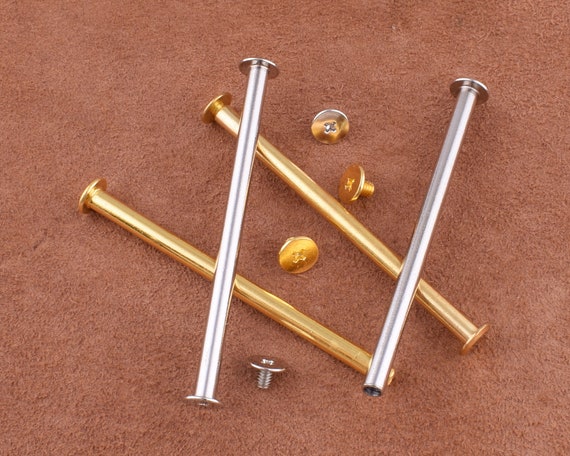 Large Flat Screw Rivets and Studs8110mm Metal Screw Rivets - Etsy