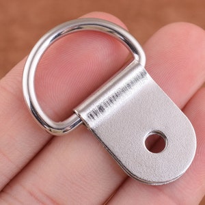 Metal D Rings With Clips Suspender Clip,20mm Lanyard Clip,iron Belt ...