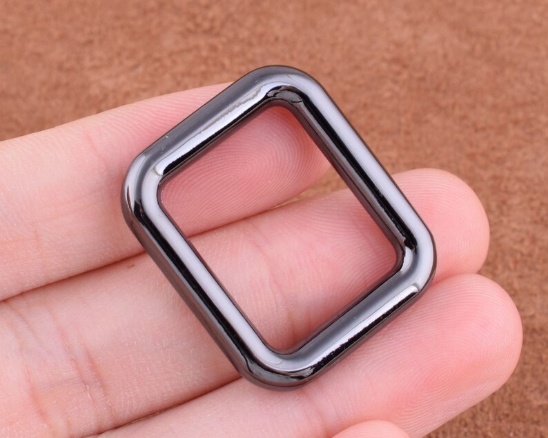 Metal Square Ring Rectangle Metal Square Ring Webbing Belt - Etsy