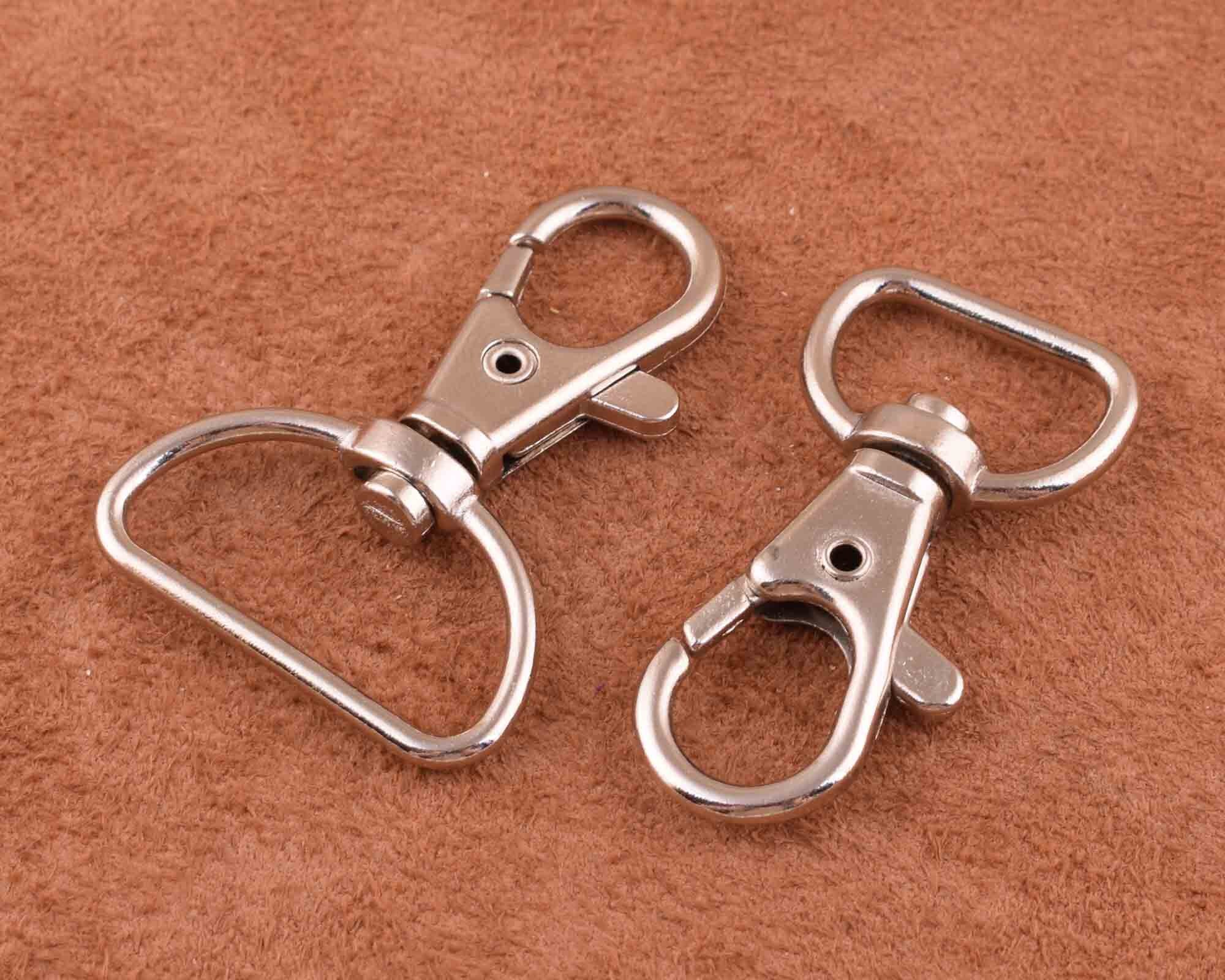 Silver Metal Swivel Snap Hook Lobster Claw Clasp by 10pcs,lobster Claw ...