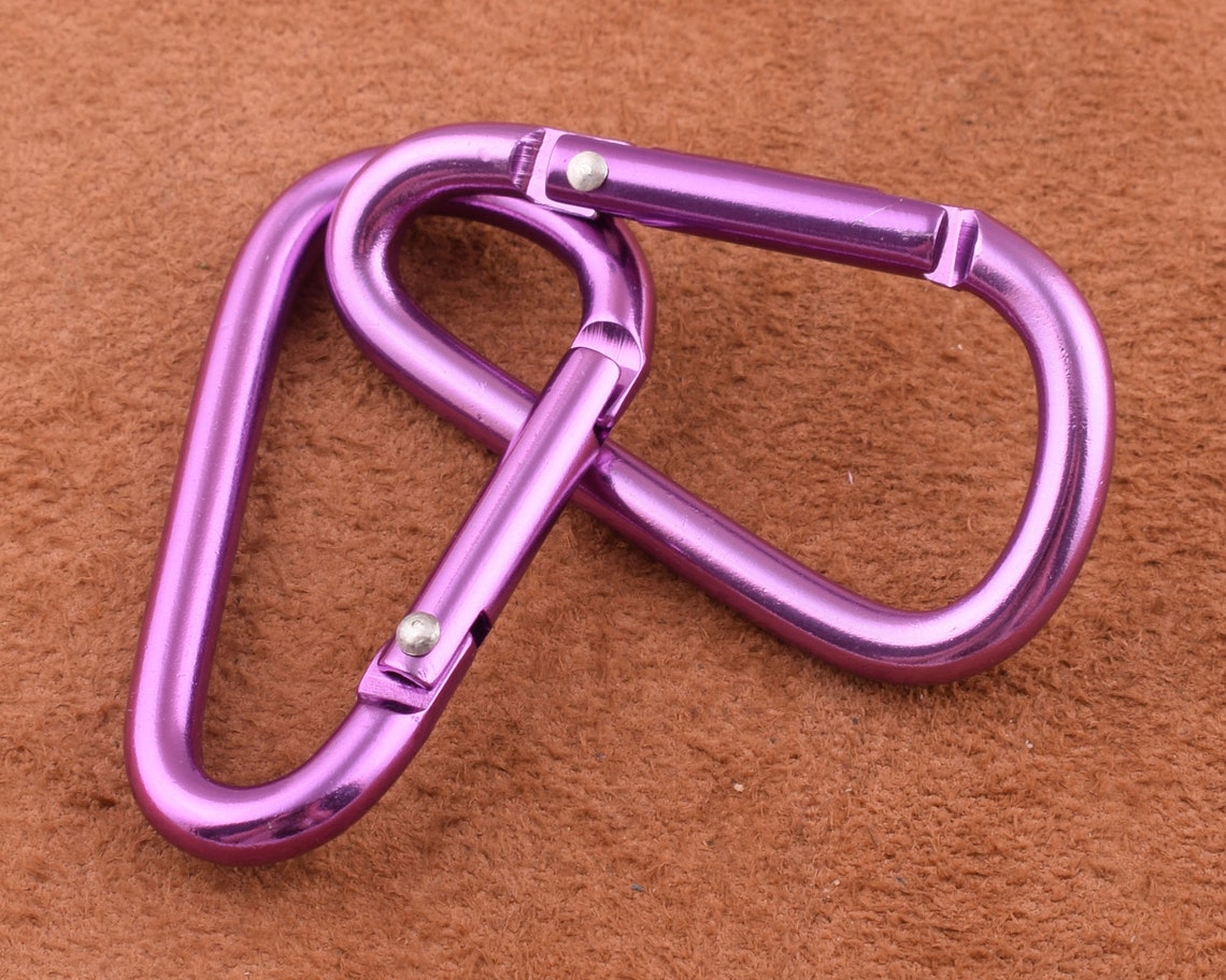 Carabiner clipMetal Clip Keychain D Shape Carabiner Hook | Etsy