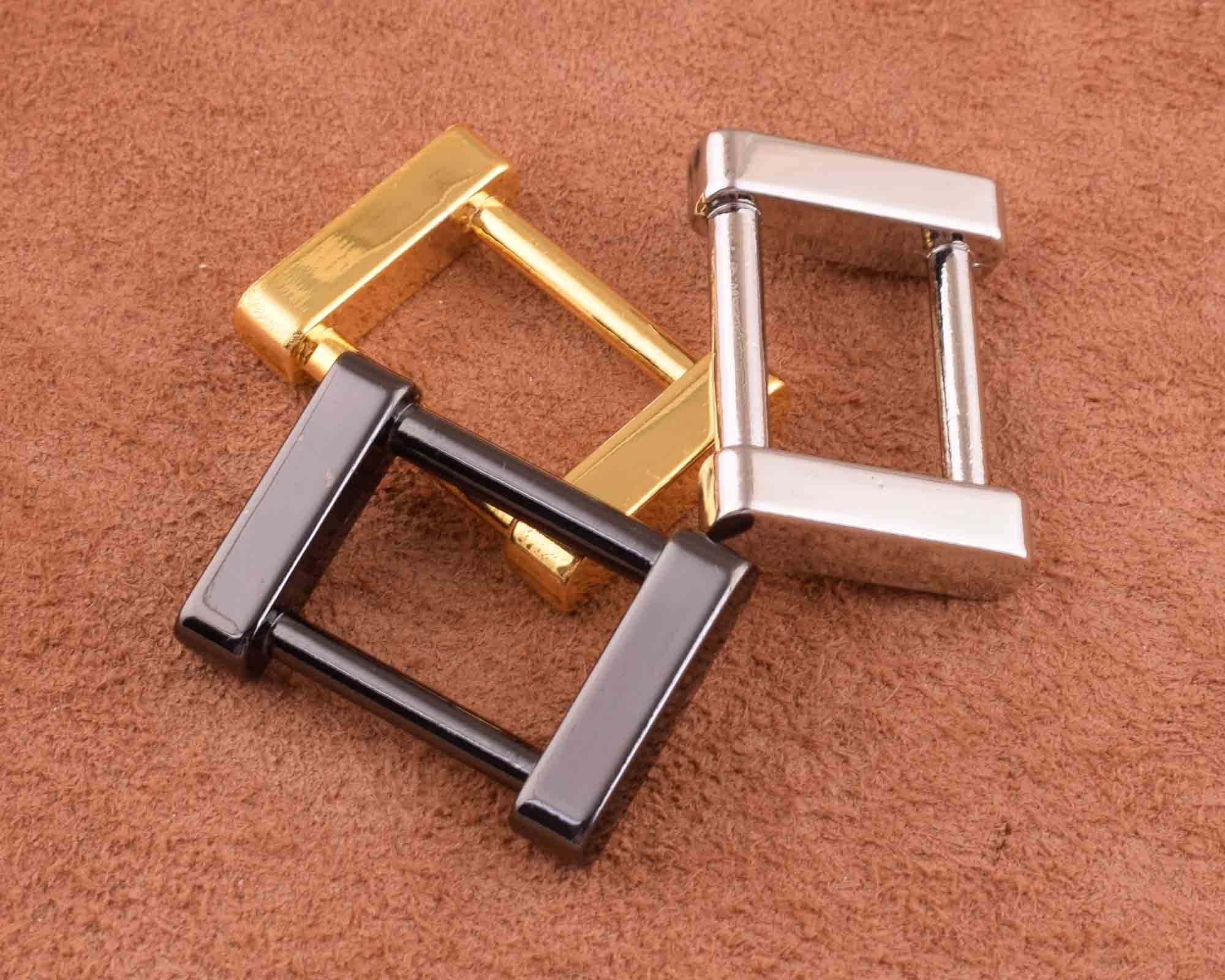 19mm Rectangular Ring Solid Square Ring Strap Buckle Strap | Etsy