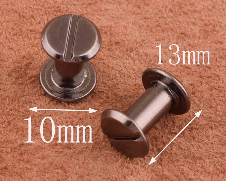 Gunmetal Rivets and Studs for Handbags/screwed Studs/ Button | Etsy