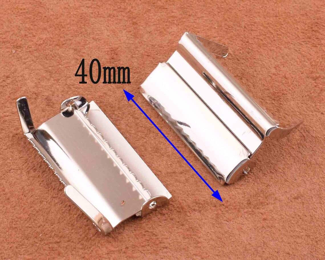 Silver Suspender Slide Adjusters Ratchet Slides With | Etsy