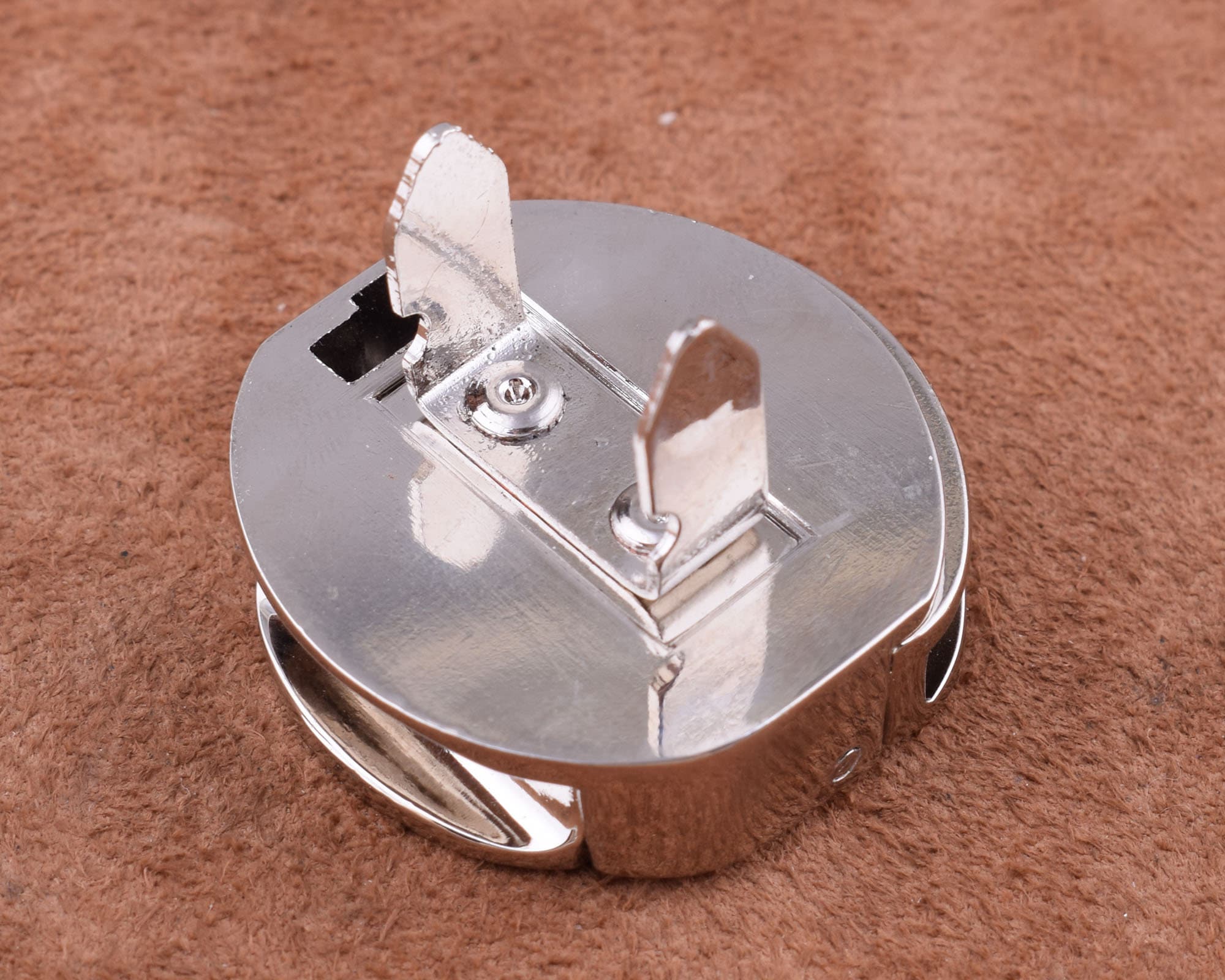 Metal Purse Locks Diy Leather Bag Metal Round Silver Thumb | Etsy