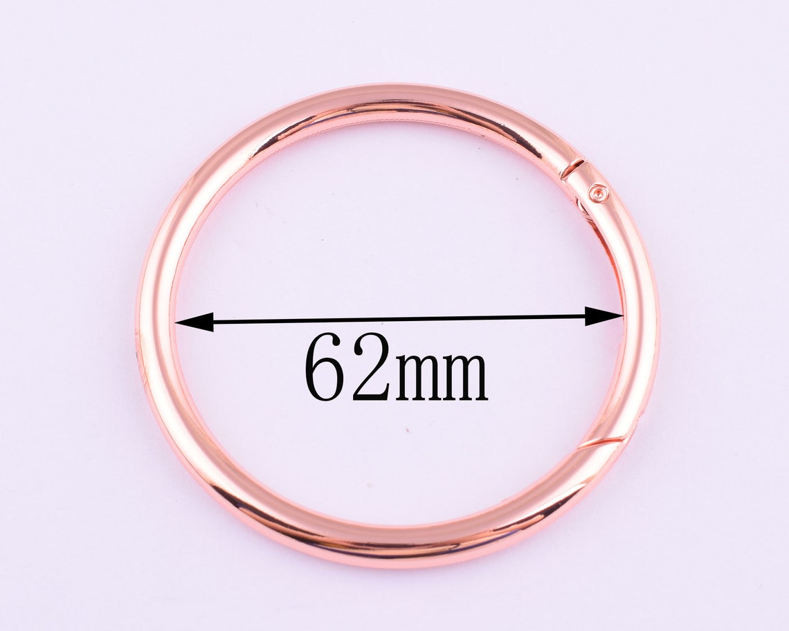 Spring Gate Ring Metal O Ring Spring Ring Clasp Push Gate Snap | Etsy