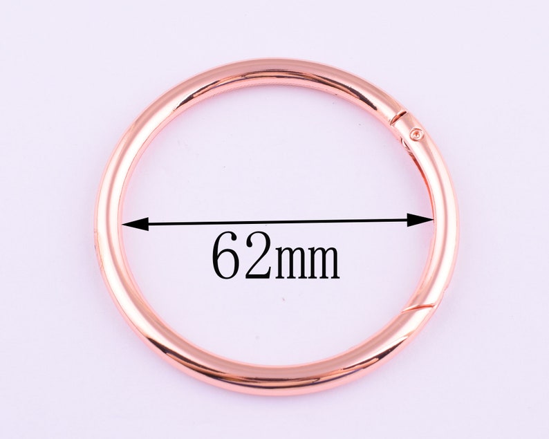 Spring Gate Ring Metal O Ring Spring Ring Clasp Push Gate Snap | Etsy
