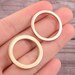 Metal O Rings Welded Metal Loops–round Formed Rings–bronze/light Gold ...