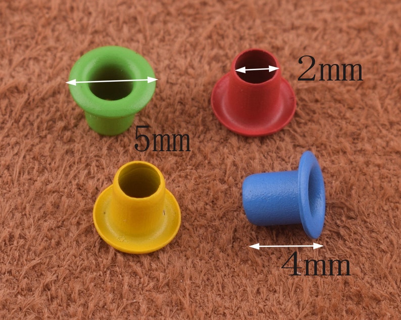 524mm Eyelet Grommets Copper Metal Rivet for Leather - Etsy