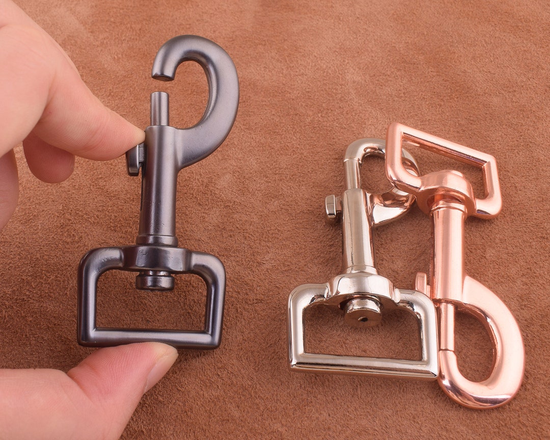 Large Swivel Clasp 27mm Rose Gold/silver/black Metal Snap Hook Webbing ...
