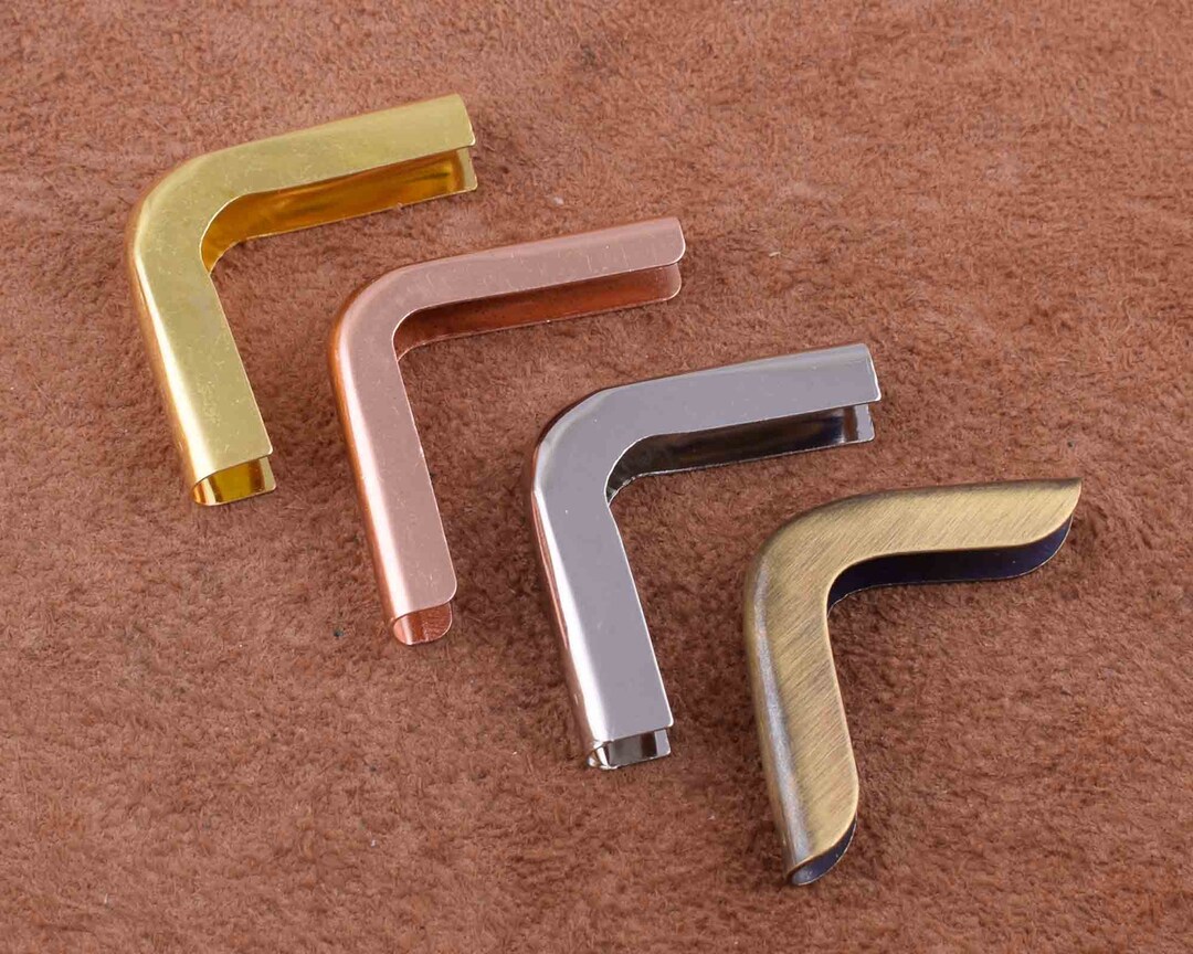 Metal Bag Corner Iron Metal Protection Corner,50pcs Vintage Style ...