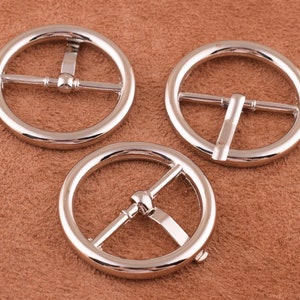 Silver Metal Buckle 1" Metal Buckles-small Buckles,trio of Buckles ...