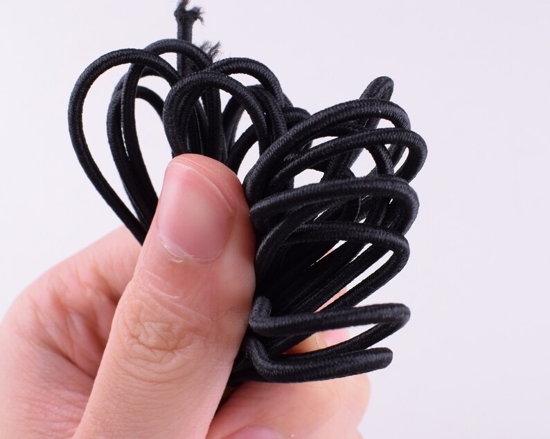 Round Elastic Trim Stretch Bungee Stringelastic Cord Nylon - Etsy