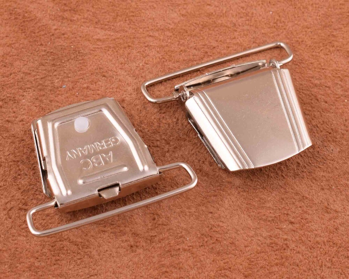 Square Metal Suspender Clips Metal Pacifier Clip 3836mm | Etsy