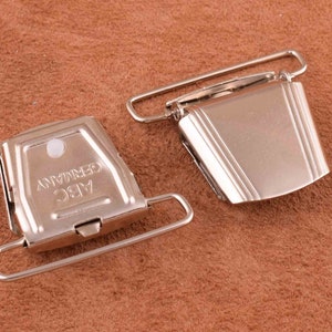 Square Metal Suspender Clips Metal Pacifier Clip 3836mm - Etsy